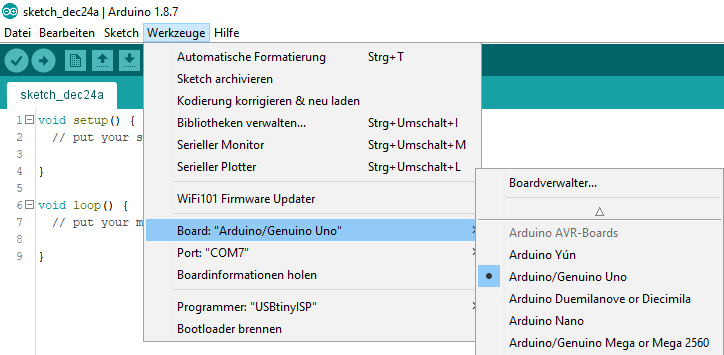 Einführung in das Arduino Entwicklungsboard • Sebastian Lang